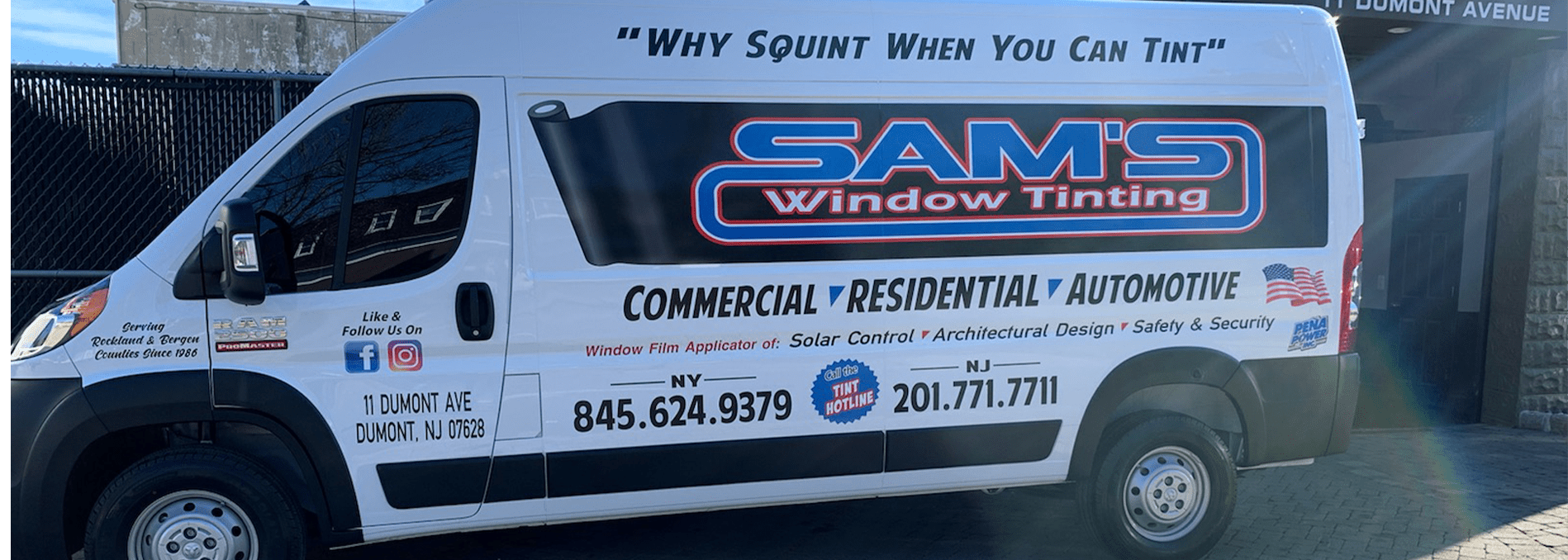 Sam's Professional Window Tinting Inc is a Window Tinting Company in ...